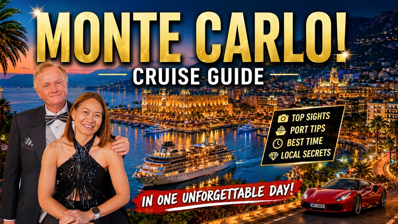 We Stepped Off a Cruise Into Monaco’s Billionaire Playground!