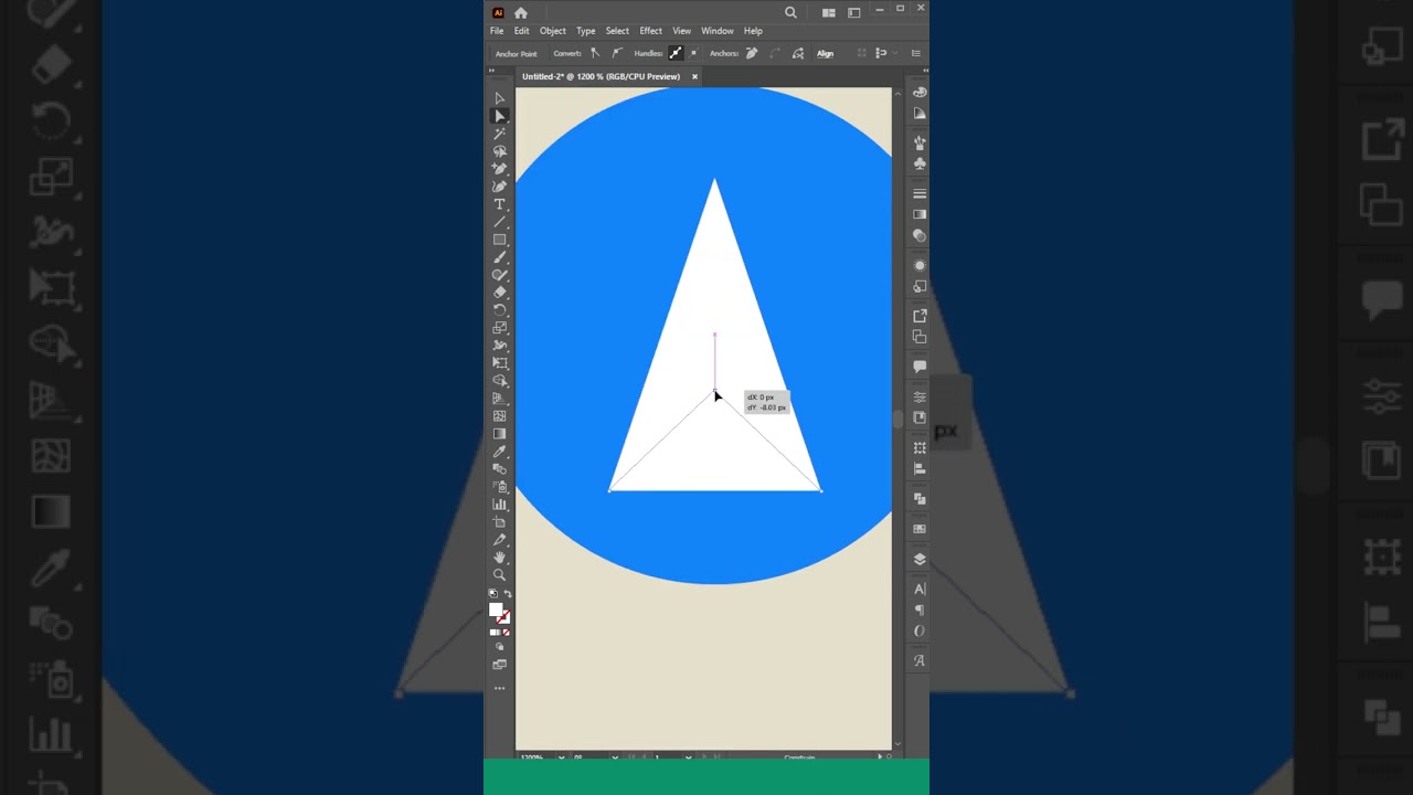 How to create an Apple Maps icon in Illustrator #shorts