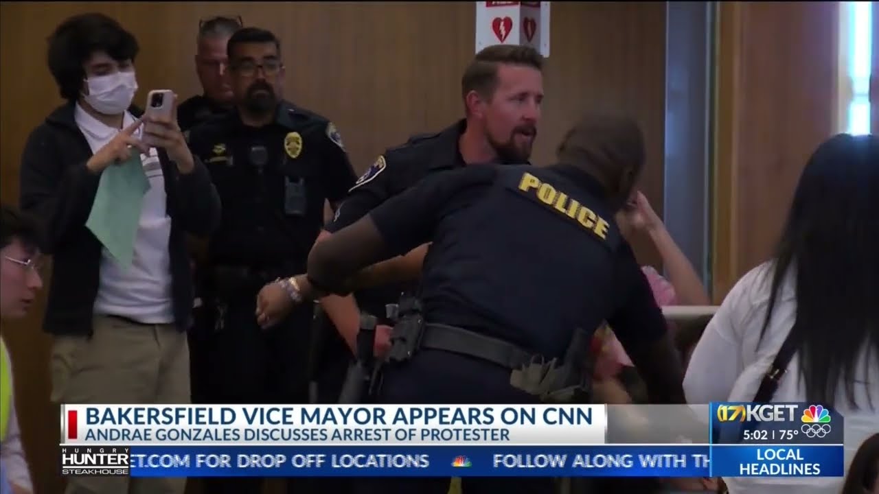 Bakersfield Vice Mayor reacts to local pro-Palestinian protester's arrest going viral