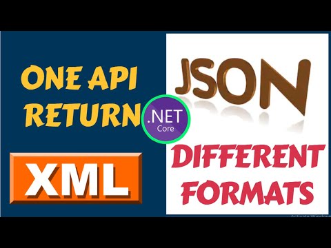 Learn Combine XML And JSON Requests Format | ASP NET Core Web API - Mind Luster