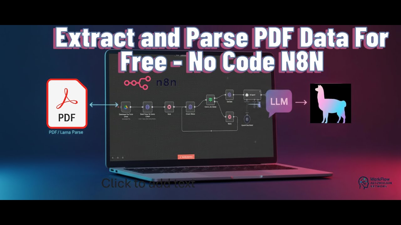Extract PDF Data For Free!   N8N No Code