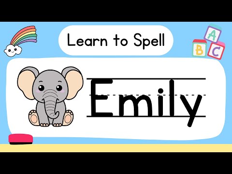 How to Spell EMILY - 5 Minute Memory 🧠
