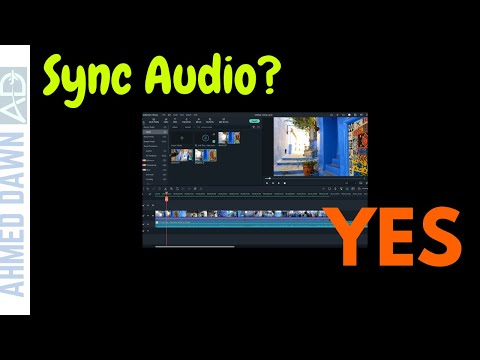 How to Sync Audio in Filmora | How to Sync Audio to Video in Filmora