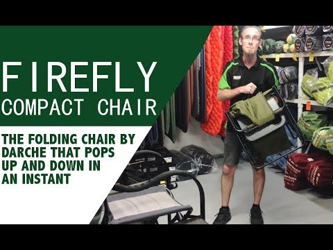 Darche Firefly Compact Directors Chair Demo, Specs Review