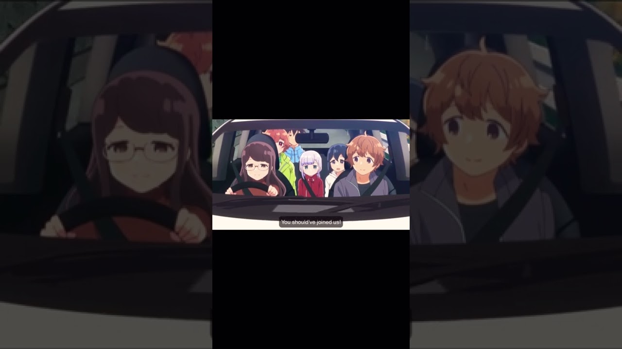 aharen-san wa hakarenai initial D reference #initiald #anime #aharensanwahakarenai #weeb