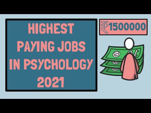 HIGHEST PAYING PSYCHOLOGY CAREERS IN INDIA WITH SALARIES | Psychology career options in India