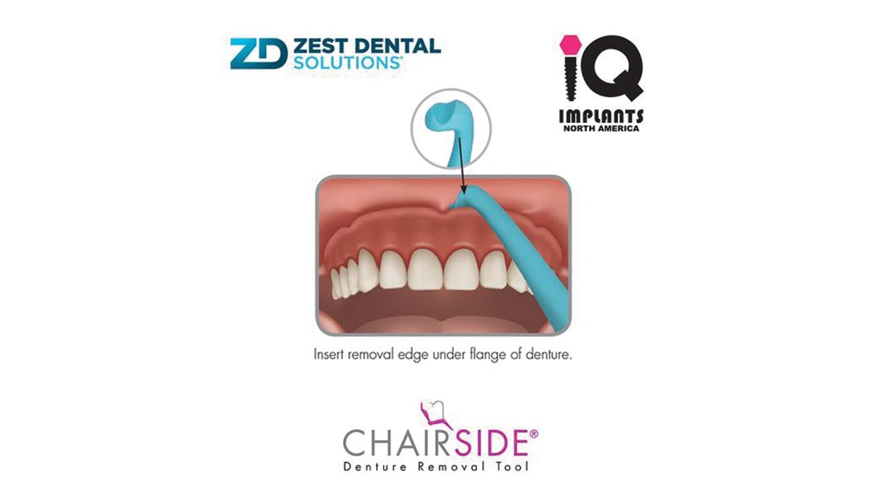 Zest CHAIRSIDE® Denture Removal Tool Instructional Video