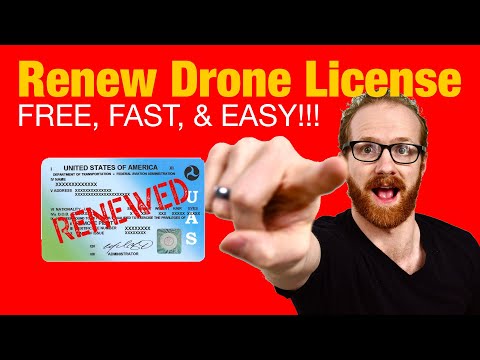 How to Renew Drone Pilot's License Part 107 UAS