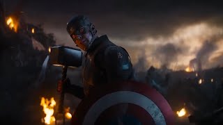 Captain America lifts Thor's Hammer- Avengers: Endgame (Full scene) 1080p.