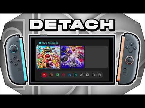 🎮 How to DETACH Nintendo Switch 2 Controllers (Remove Joy Con 2 Easy!) ✅