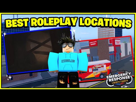 Top 5 BEST ROLEPLAY LOCATIONS in ERLC! (Emergency Response Liberty County)