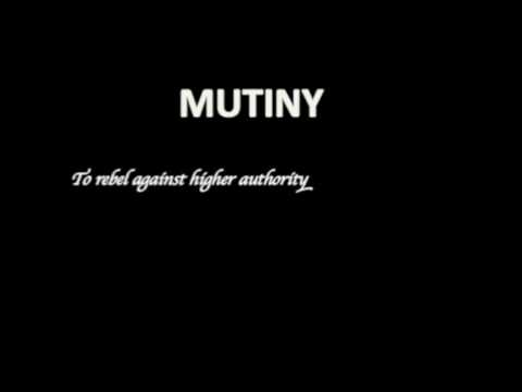 How to pronounce Mutiny