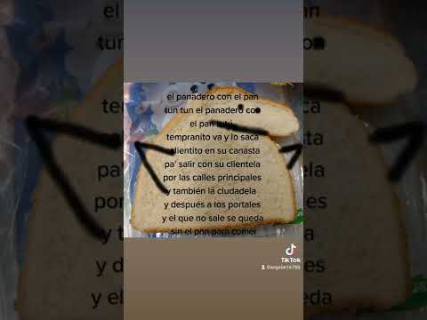 el panadero con el pan con letra difΓcil