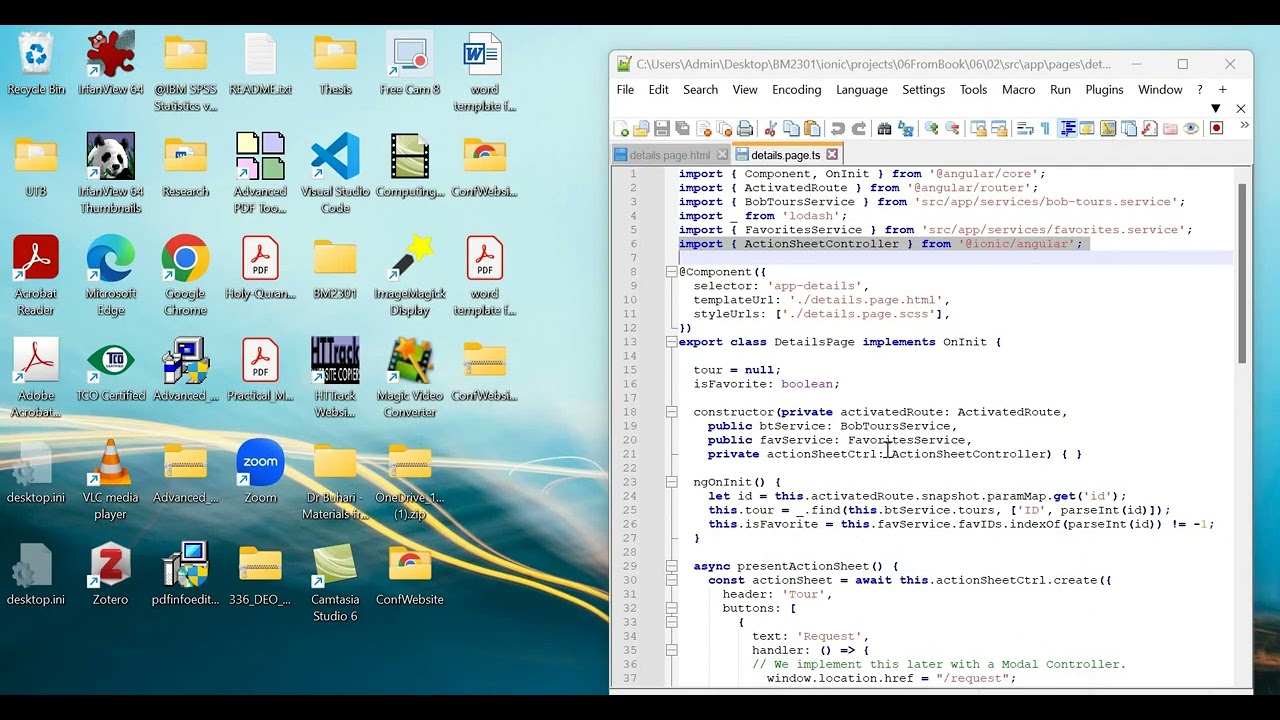 Chapter 6: Ionic: Action Sheet, Alert, Badge, Card