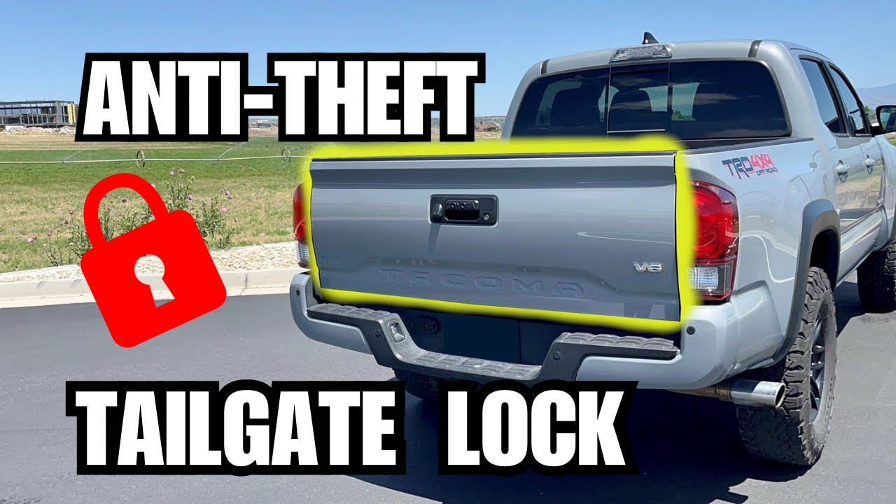 Toyota Tacoma Anti-Theft Tailgate Lock Review & Install - Tavaski