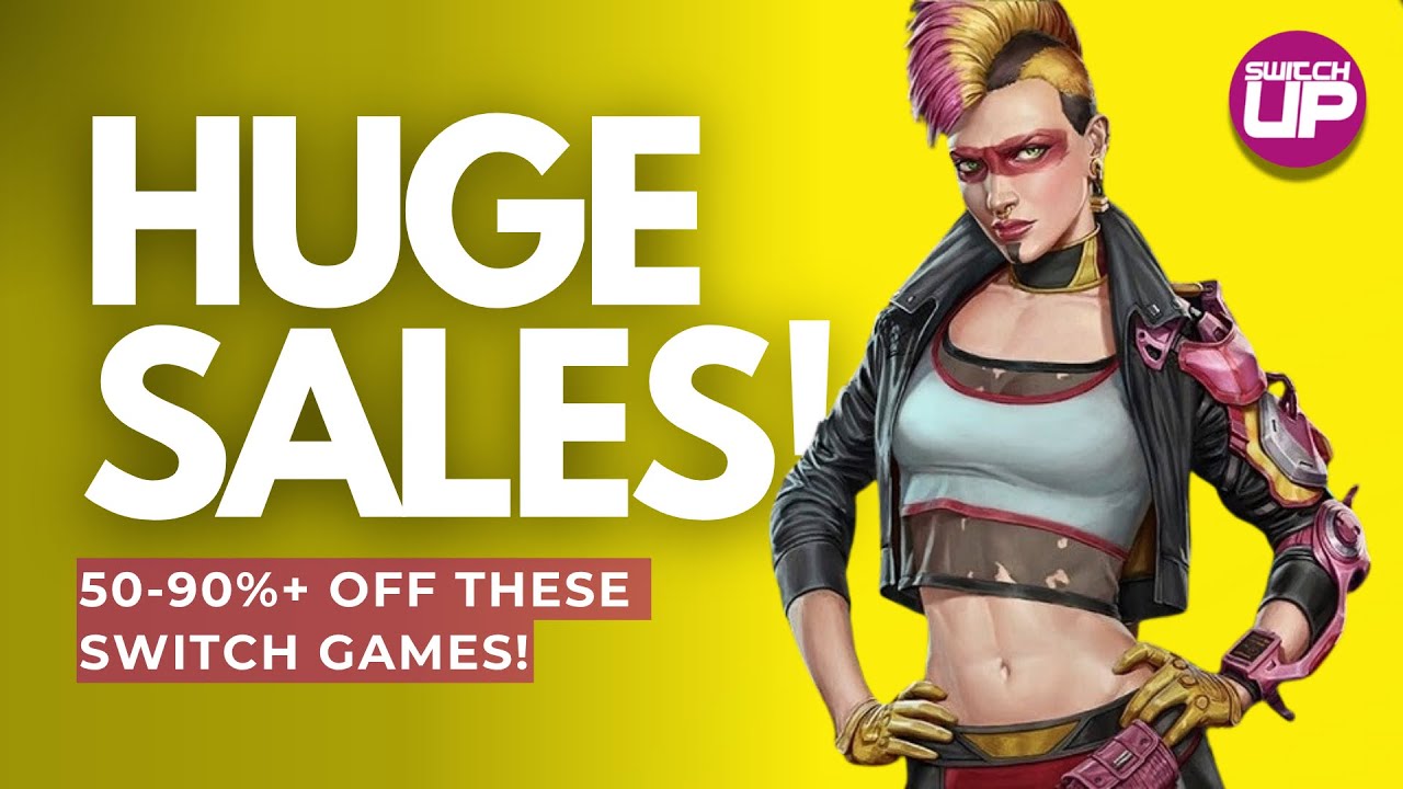 This HUGE Eshop Sale Has Up To 90% Off Nintendo Switch Games!