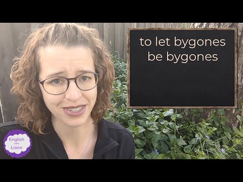 Idiom - to let bygones be bygones