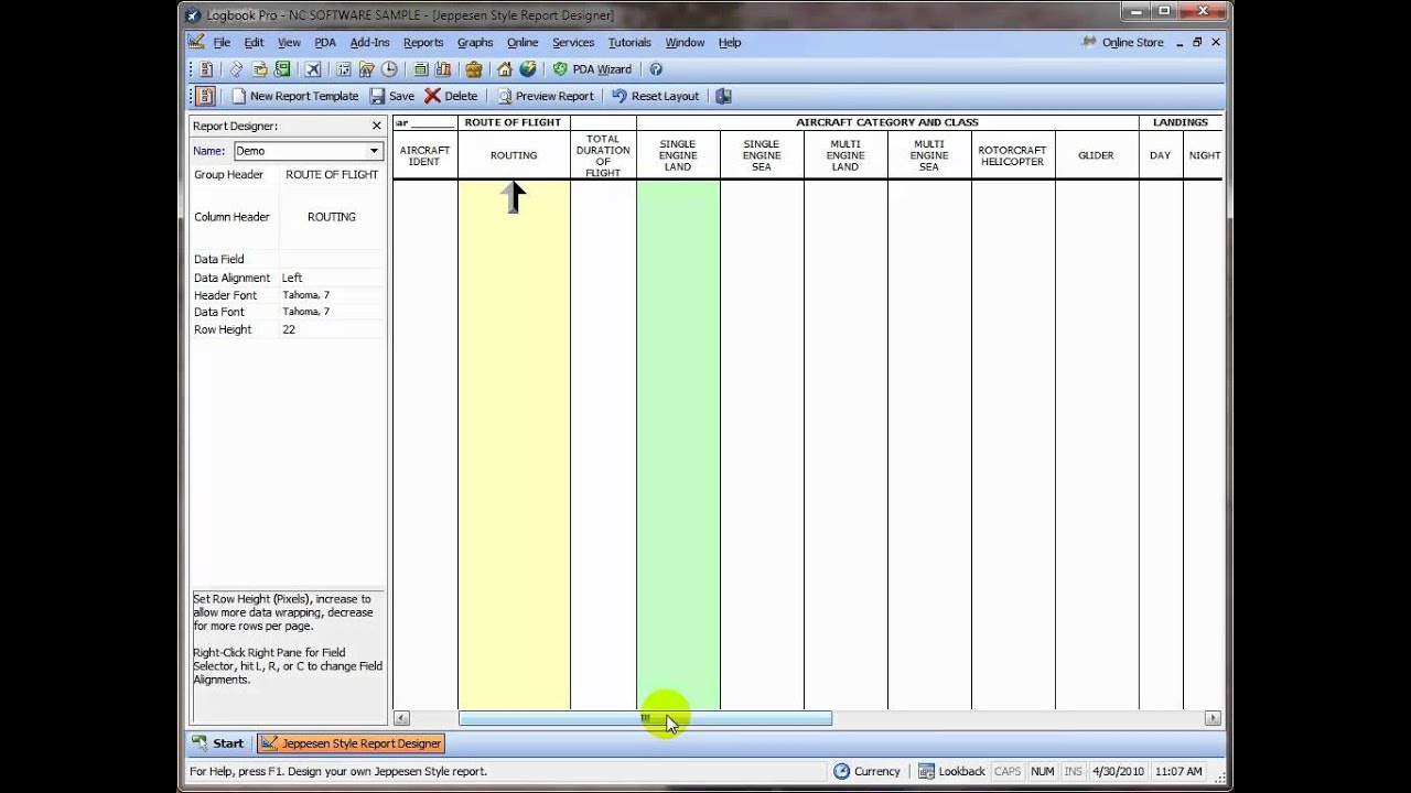 Creating Custom Report Templates in Logbook Pro