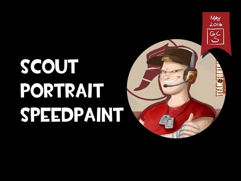 Steam Community :: Video :: TF2 Speedpaint - Scout Portrait