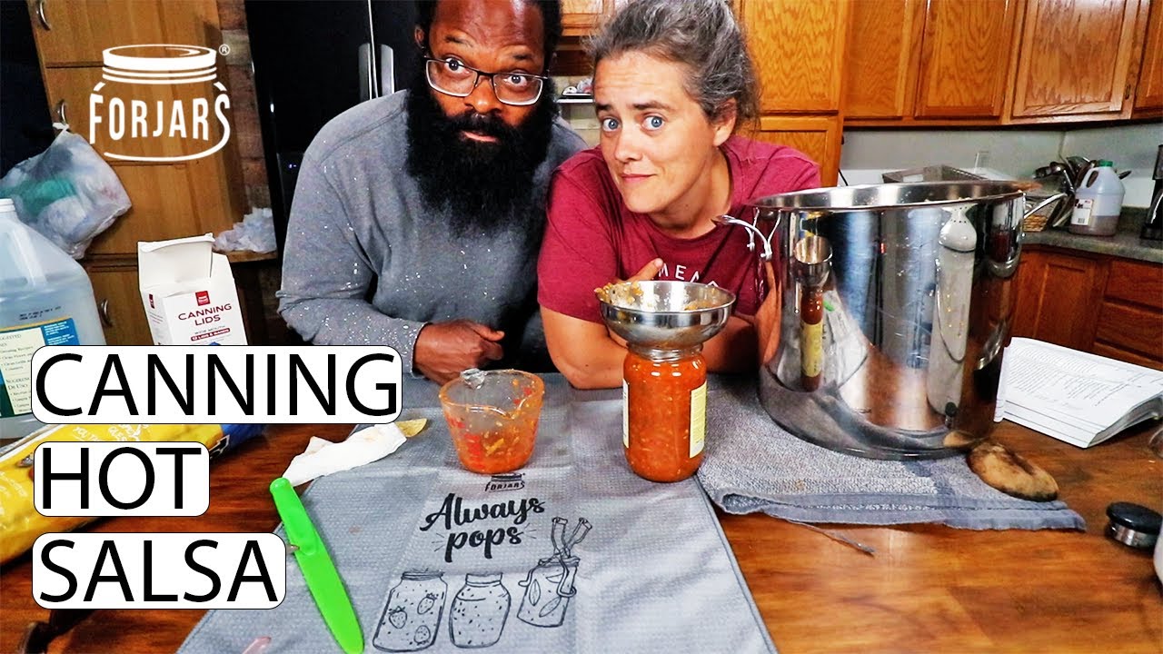 Canning Zesty Salsa | Canning With Forjars | Fermented Homestead