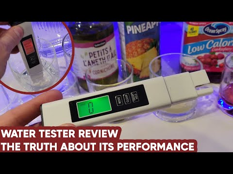 IS UR TAP WATER SAFE to DRINK? Digital Water Tester Review on various beverages