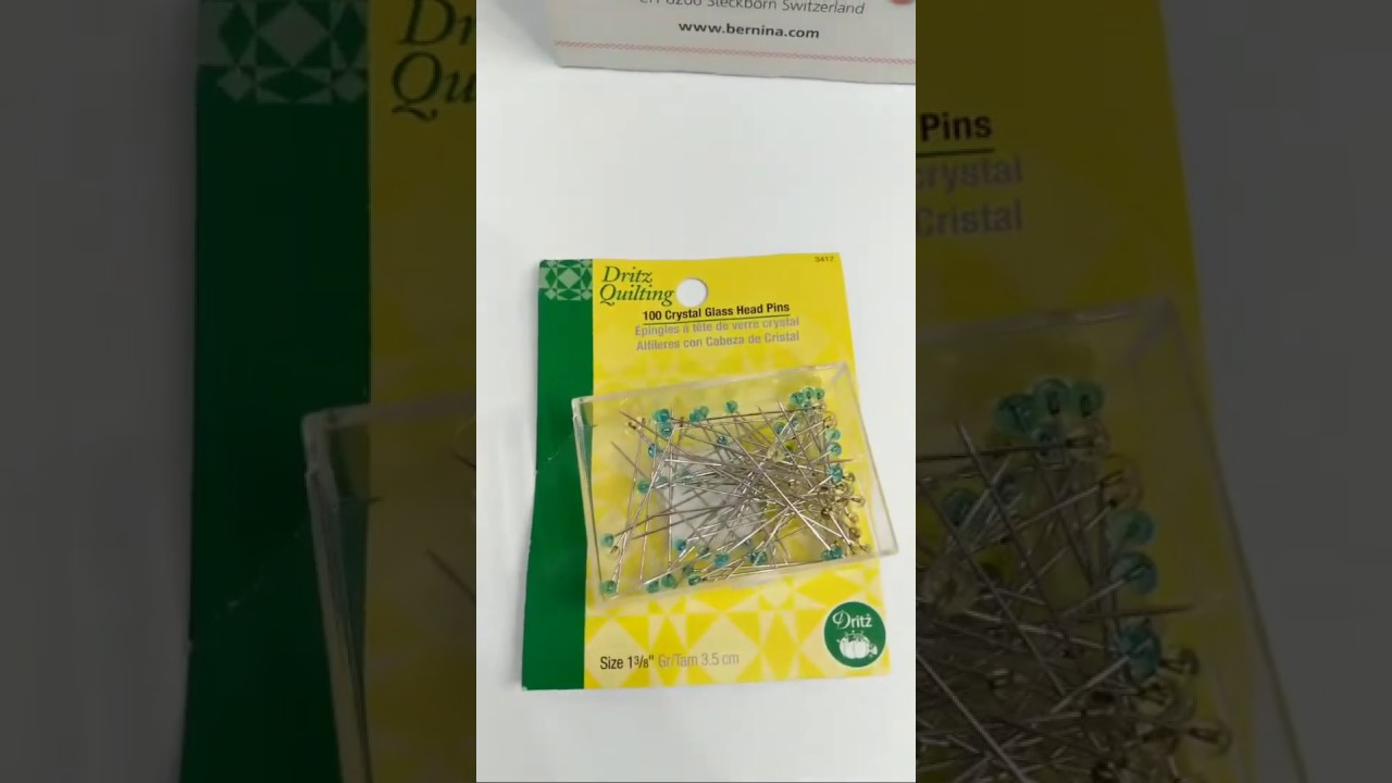 My Favorite Sewing Pins