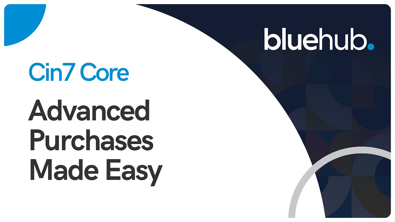 Cin7 Core / DEAR Systems - Advanced Purchases Made Easy