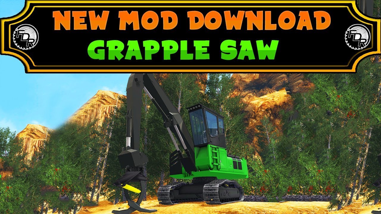 FDR Logging - Grapple Saw Loader v 1.0 - FS 17