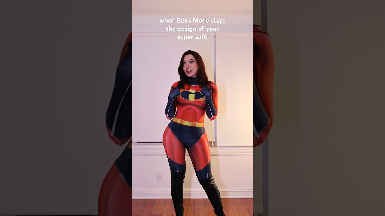 the suit is.. incredible 🦸‍♀️#mrsincredible