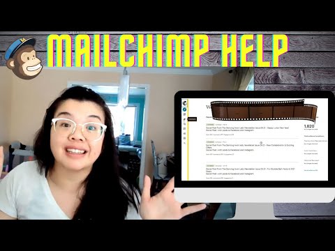 How to Replicate a Previous Email Template on Mailchimp | Troubleshooting |The Dancing Avon Lady