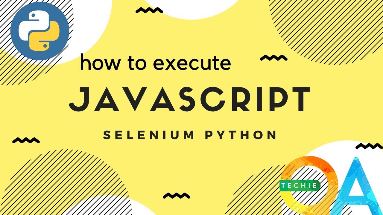 How to run javascript from the selenium script in Python .