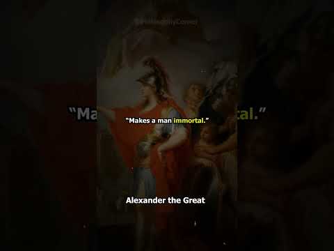 "Each moment free from fear..." - Alexander The Great Quote #shorts #philosophy #warrior #alexander
