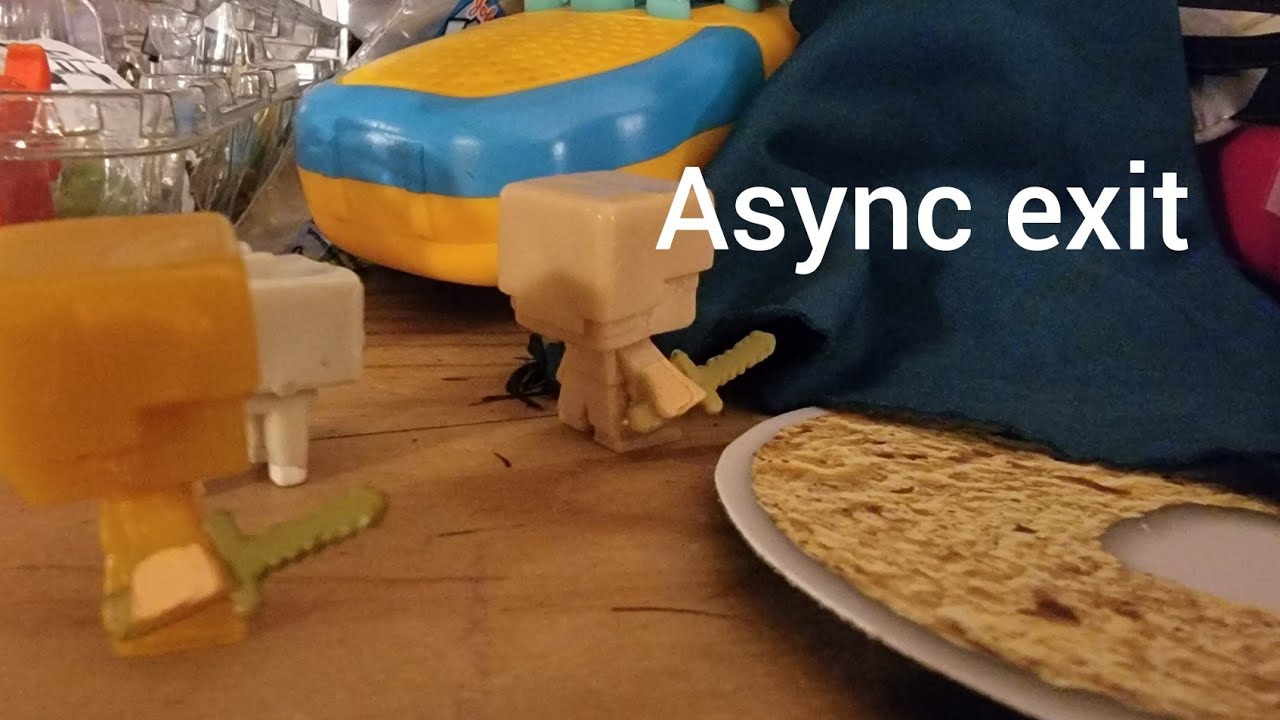 Async- exit #minecraft