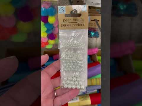 BEADS at Dollar Tree! Friendship Bracelet PONY BEADS! #beads #ponybeads #friendshipbracelets