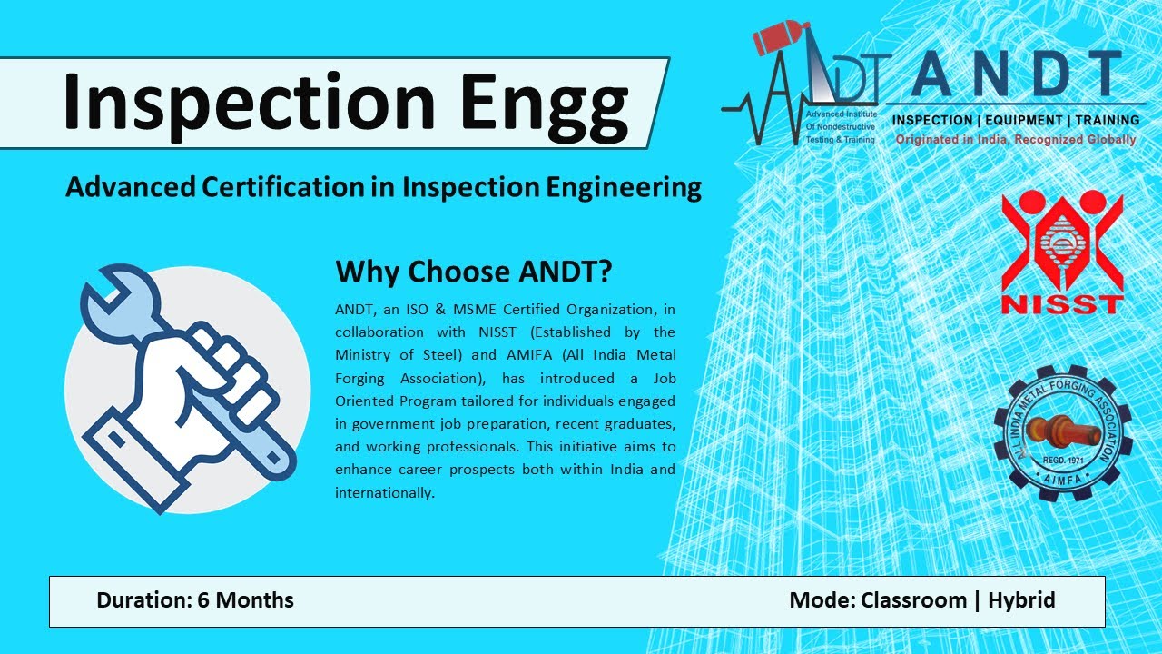 M1 Unlock the Most In-Demand Course of the Year - Advanced Certification in Inspection Engineering