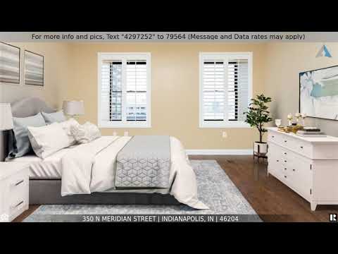 Priced at $425,000 - 350 N MERIDIAN Street, Indianapolis, IN 46204