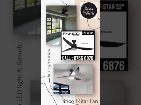 ECONOHOMEFIX!Fanco F-Star Fan