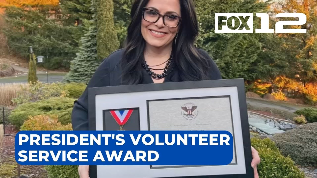 Clark County woman receives President's Volunteer Service Award