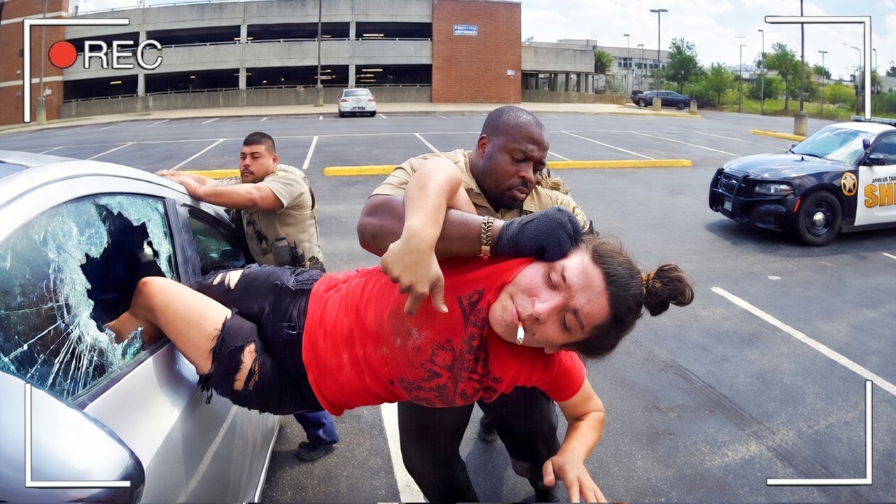 When Super Dumb Karens Fight Cops & Lose Everything | Caught On Camera