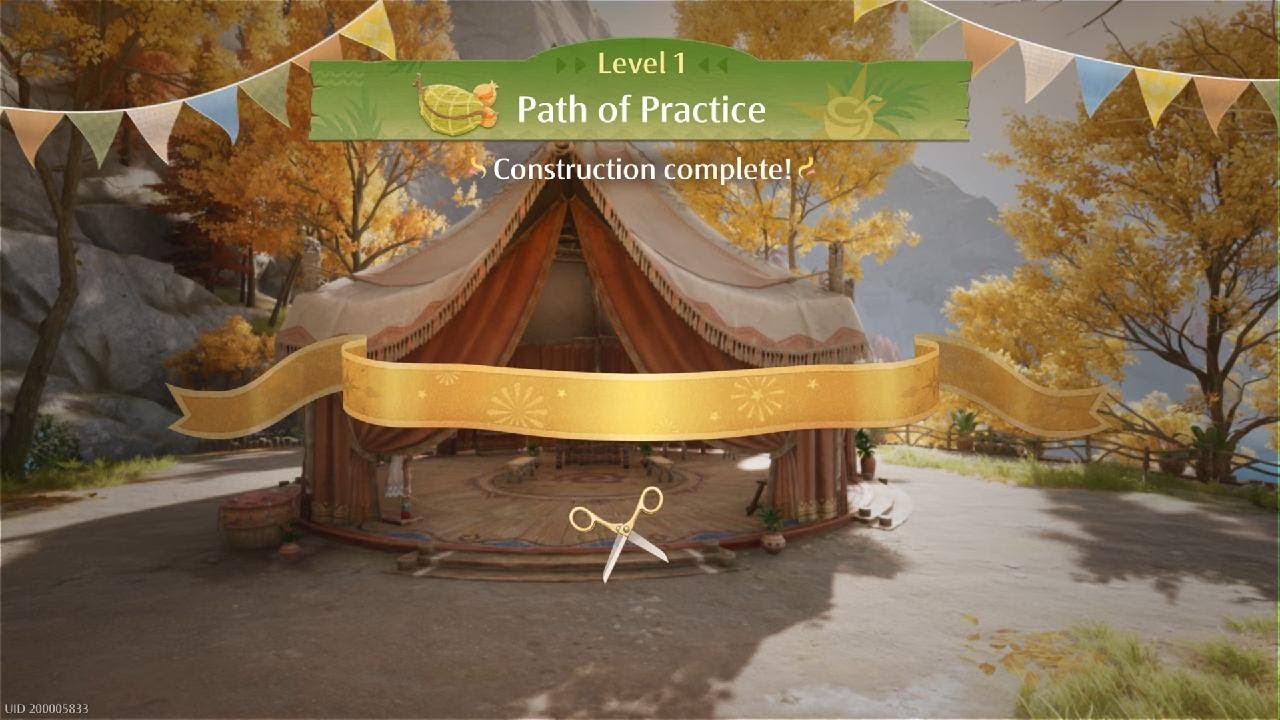 Constructing The Path of Practice Quest #InfinityNikki