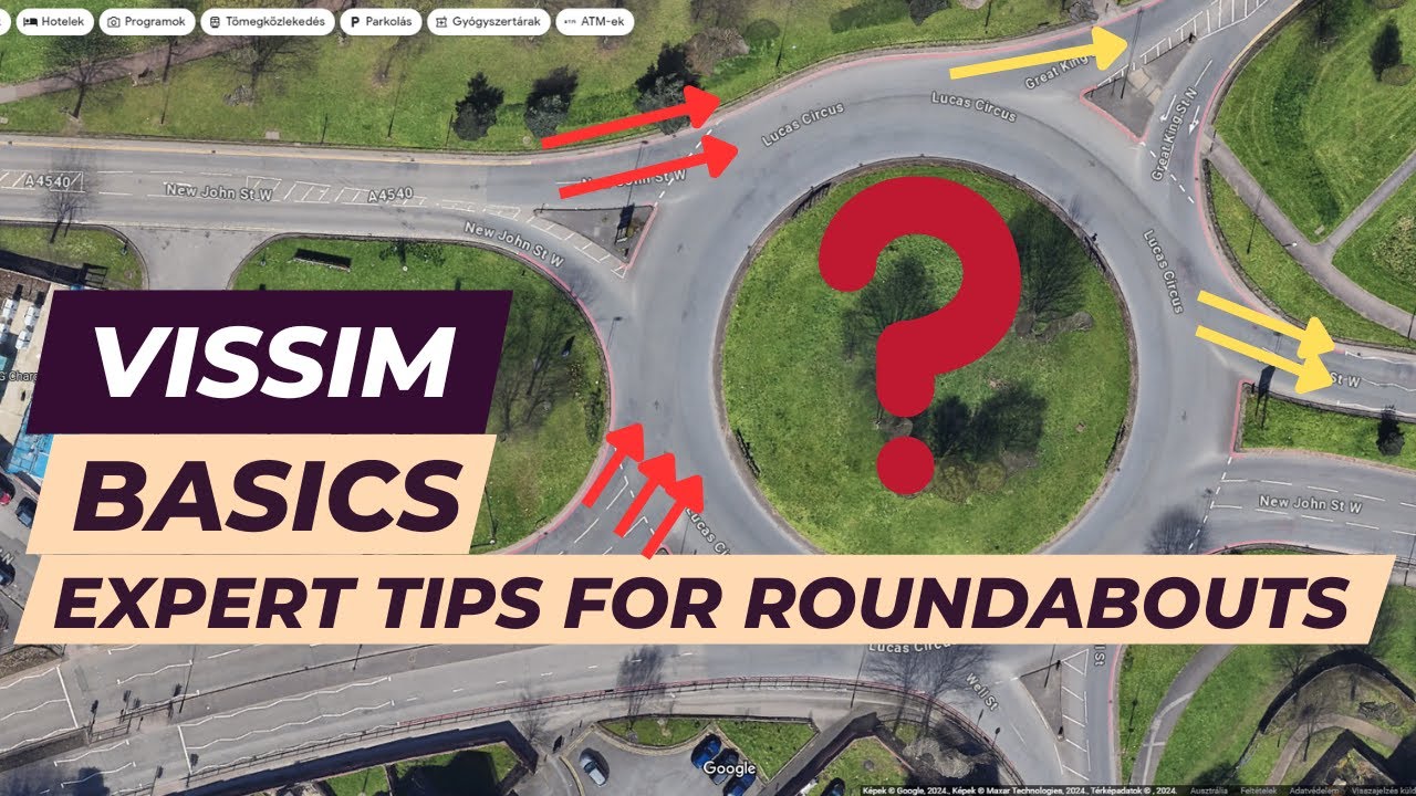 Vissim Tutorial - Expert tips for roundabouts