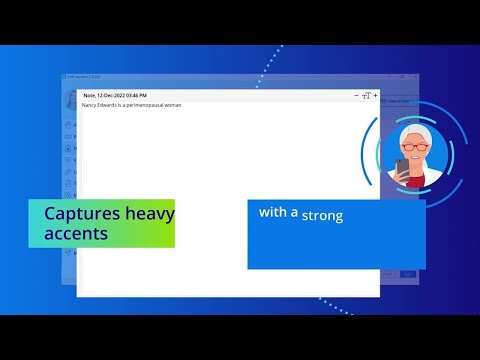 Dragon Medical One use case: Advanced accent detection