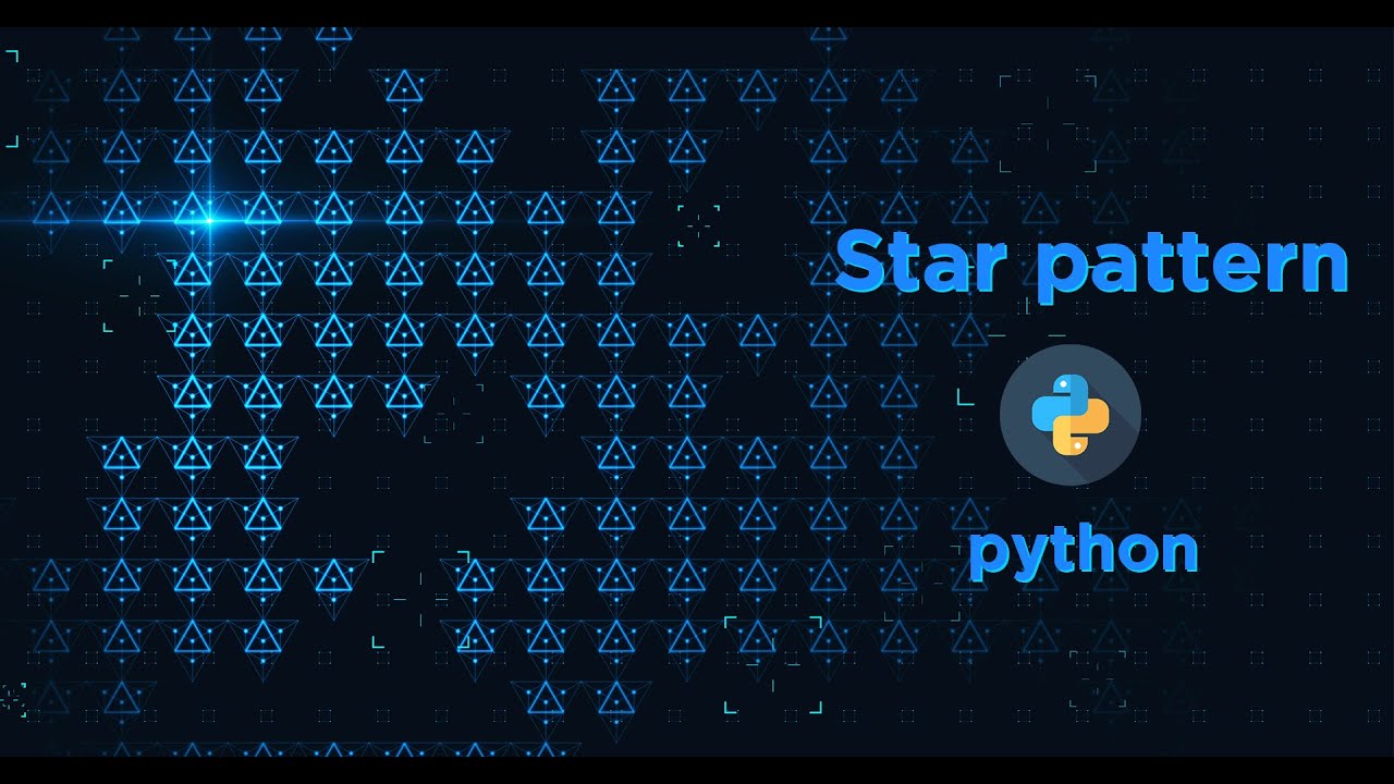 Star pattern in Python | Python Basic Course | IEMLabs