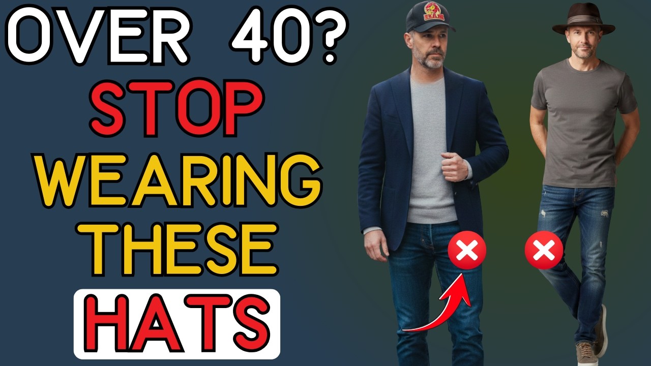 Most Men Over 40 Get Hats Wrong — 5 Hats That Actually Work | 40+ Men's Fashion