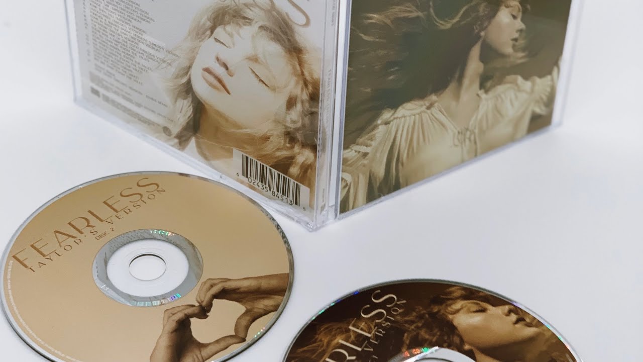 cd unboxing | taylor swift - fearless (taylor's version) (target version) | 2021