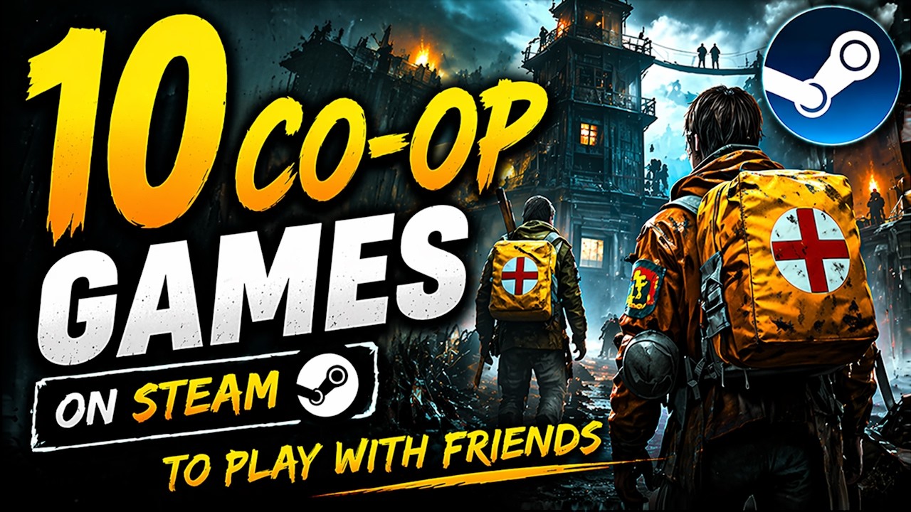 10 Co-Op Games on Steam You Can Play with Friends 🔥