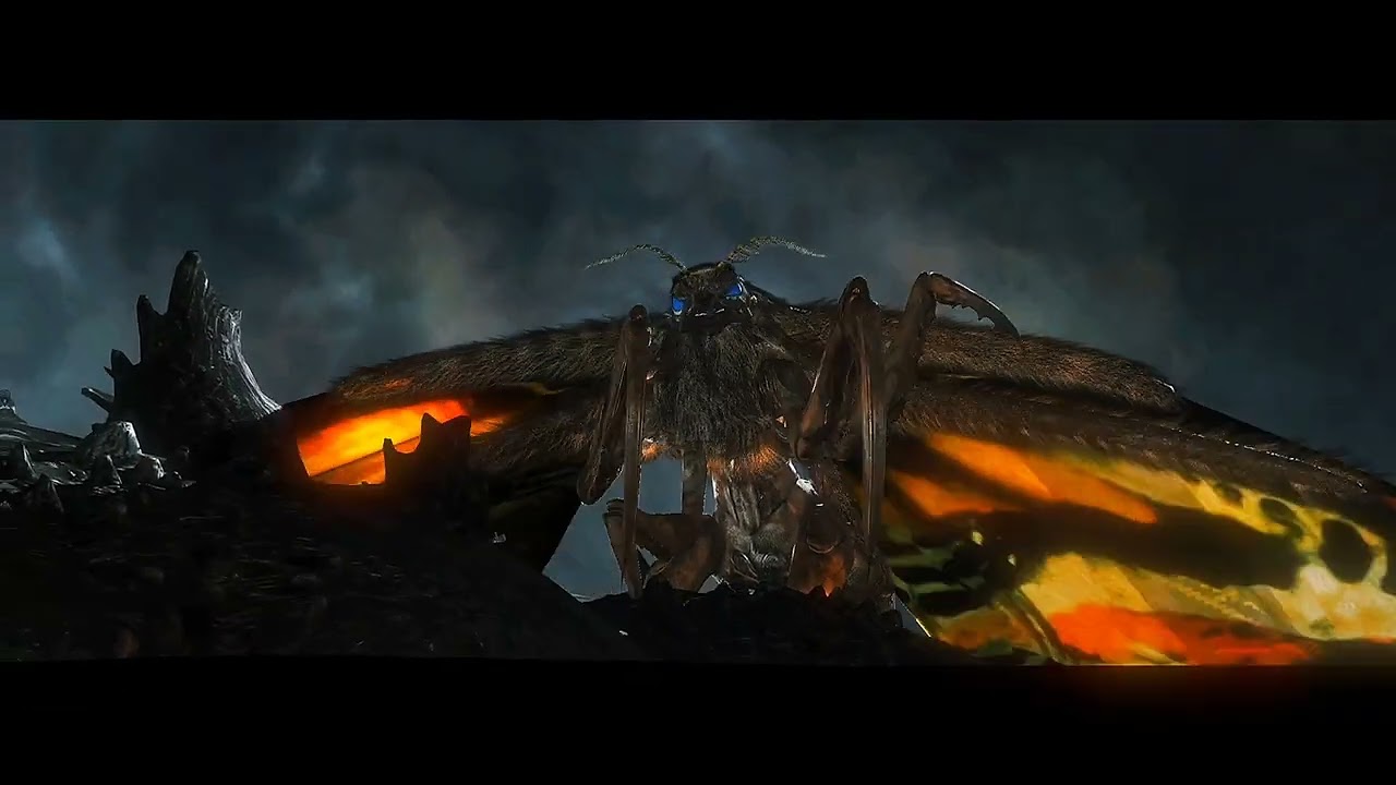 Mothra test animation Prisma3D