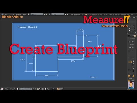 MeasureIt: How create a Blueprint