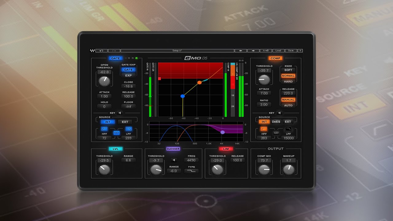 Introducing the Waves eMo D5 Multi-Dynamics Plugin