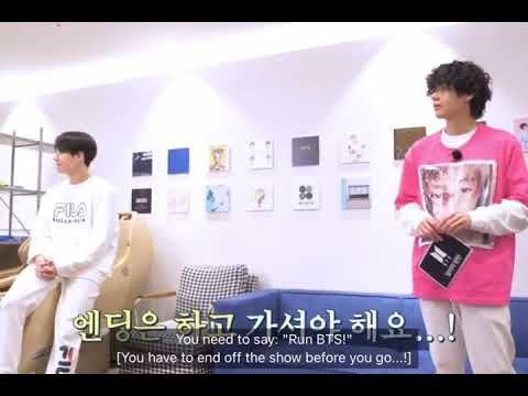 Run BTS ep 127 when RM won his reaction priceless on the other side V didnโt know what's going on๐๐ญ